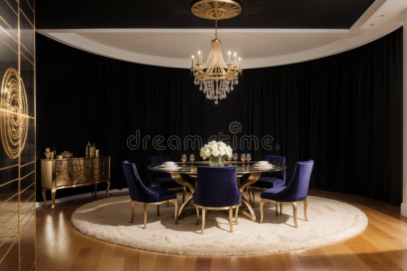 Showcasing Interior Design in Style Intimate Illusion Stock ...
