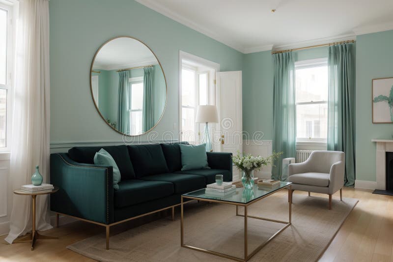 Showcasing Interior Design in Style Intimate Illusion Stock ...