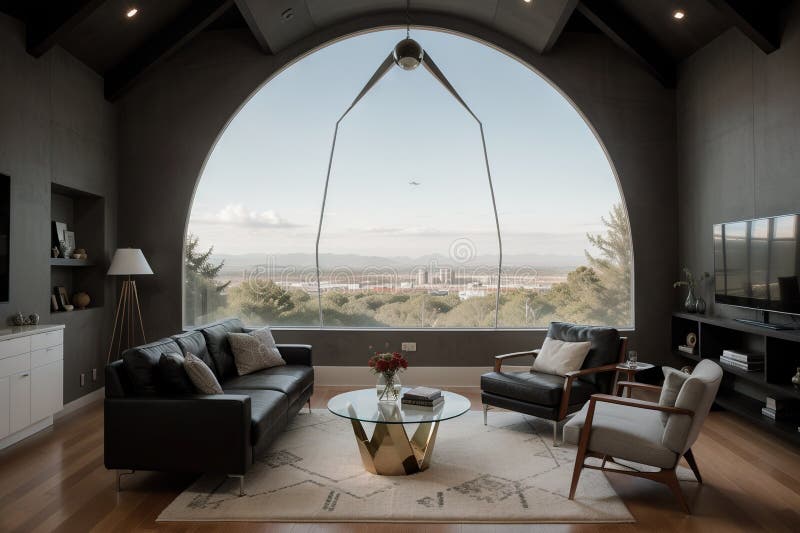 Showcasing Interior Design in Style Modern and Magical Stock ...