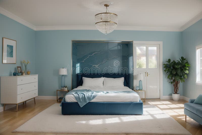 Showcasing Interior Design in Style Modish Module Stock Illustration ...