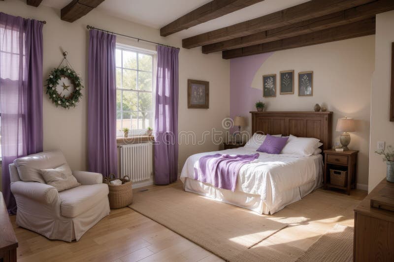 Showcasing Interior Design in Style Quaint Quarters Stock Illustration ...
