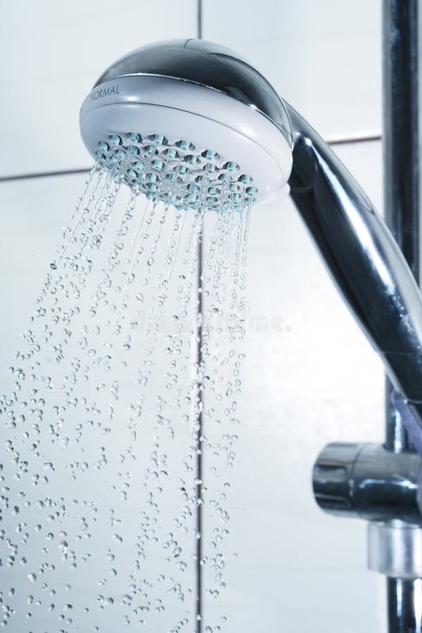 Shower-bath stock image. Image of wash, flow, spray, drip - 9659939