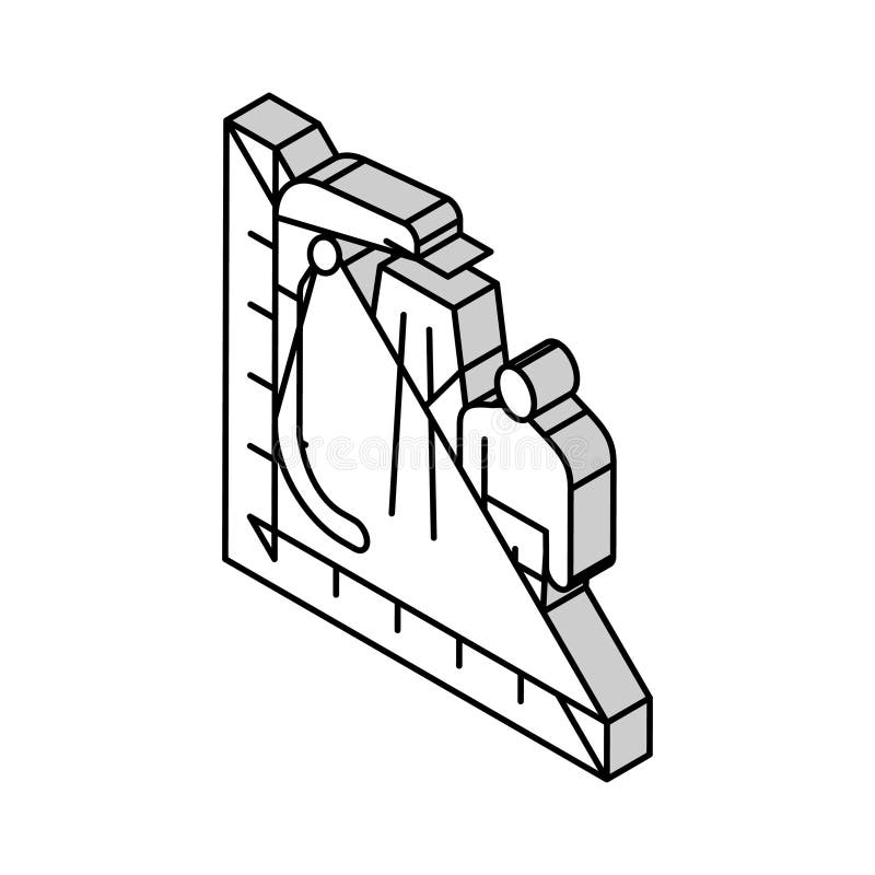 Shower for Bathing Isometric Icon Vector Illustration Stock Vector ...