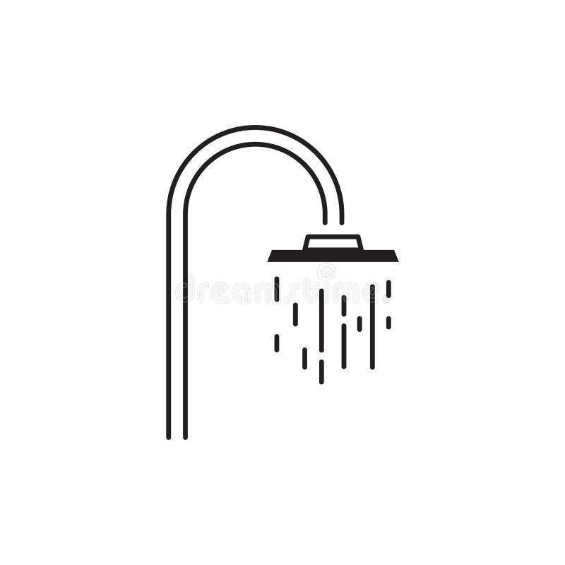 Shower Head. Vector Illustration Decorative Design Stock Vector ...