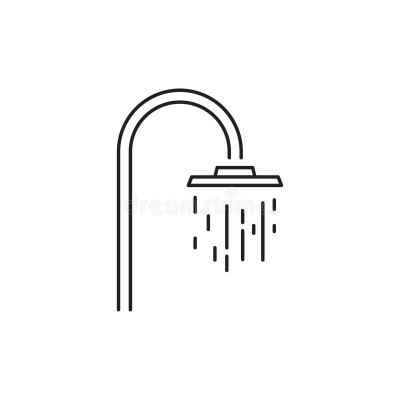Shower Head. Vector Illustration Decorative Design Stock Vector ...