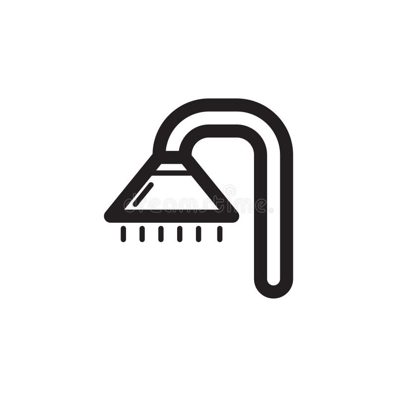 Shower Head. Vector Illustration Decorative Design Stock Vector ...