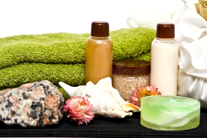 SPA cosmetics series stock image. Image of lifestyle, peeling - 4433645