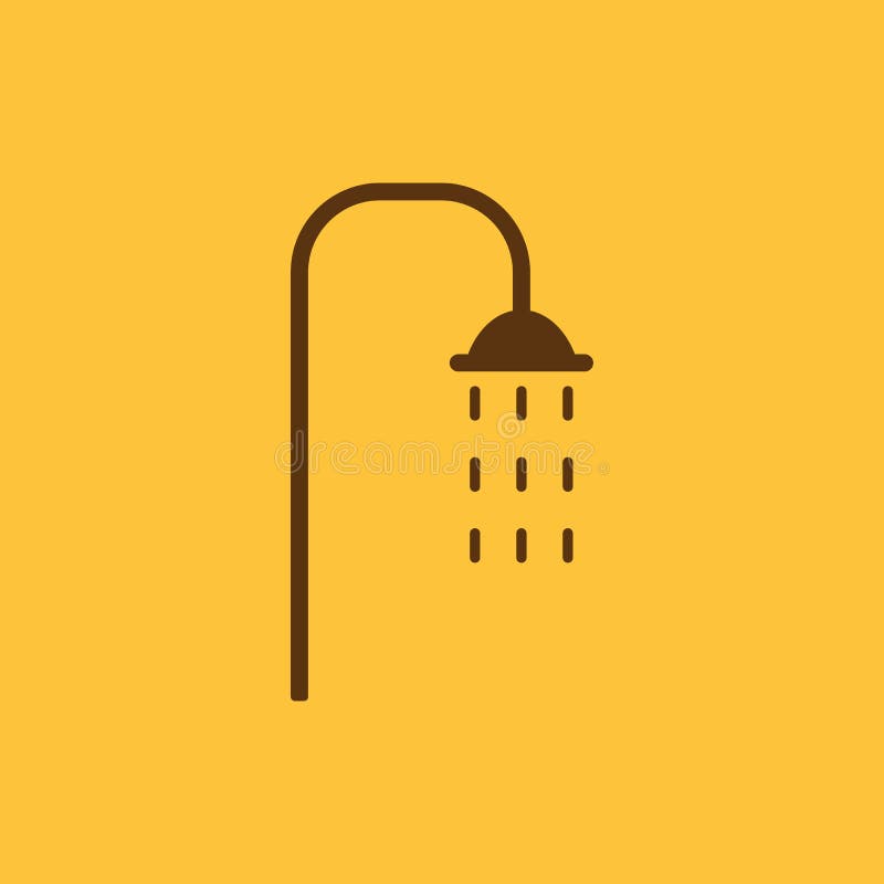 The Shower Icon. Bathroom Symbol Stock Vector - Illustration of icon ...