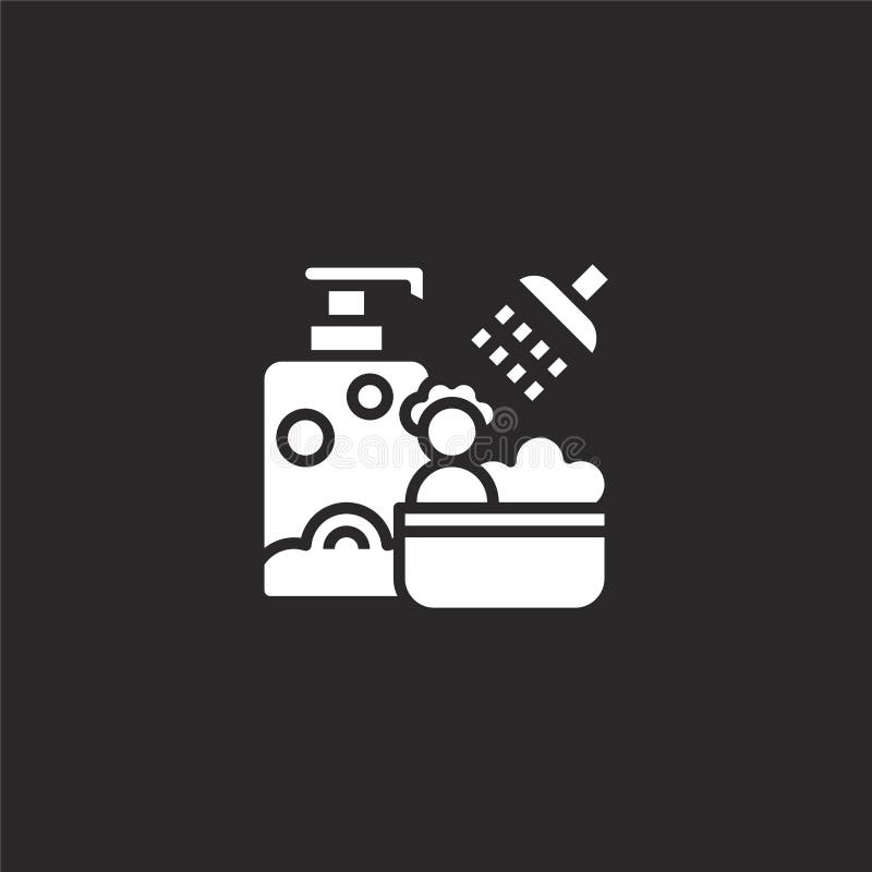 Shower Icon. Filled Shower Icon for Website Design and Mobile, App ...