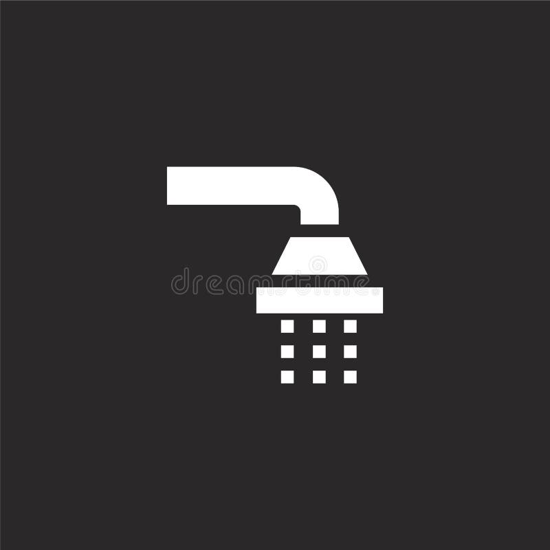 Shower Icon. Filled Shower Icon for Website Design and Mobile, App ...