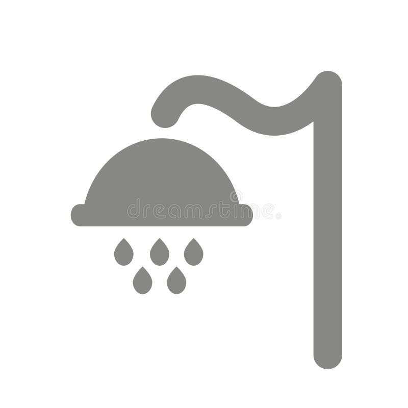 Shower Icon Symbol. Graphic Elements For Your Design Stock Vector ...