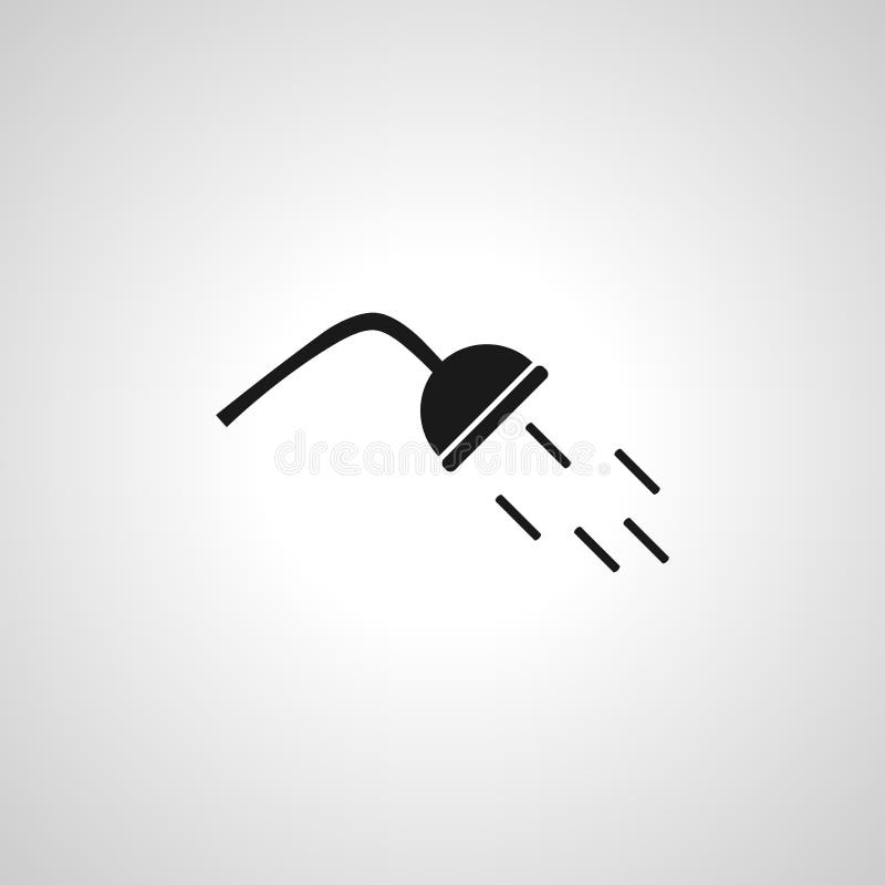Shower Simple Isolated Icon. Shower Simple Isolated Vector Icon. Shower ...