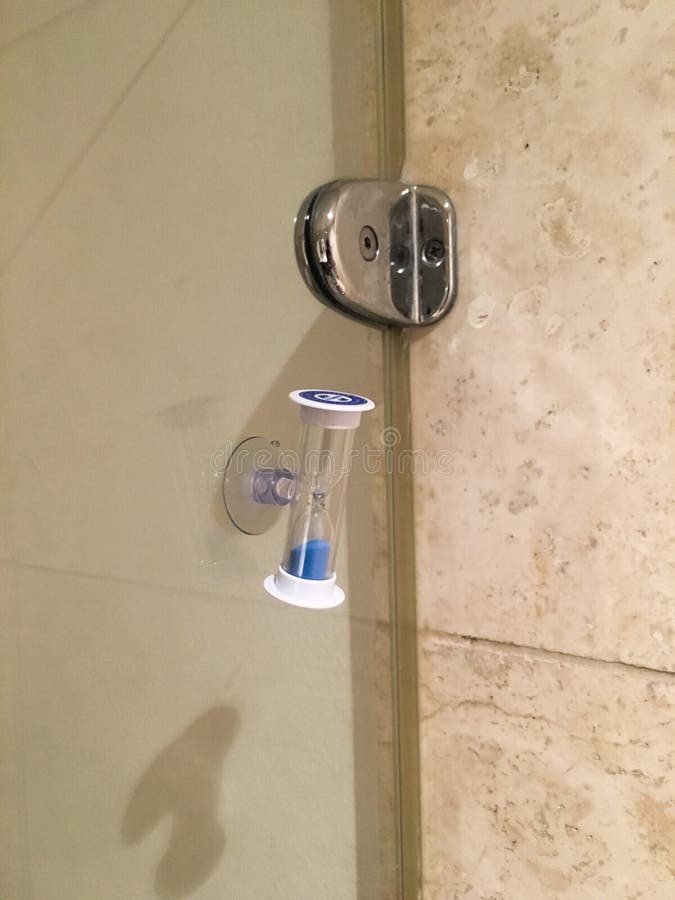 Shower Timer, Clever Way To Save Water Stock Photo - Image of smart ...