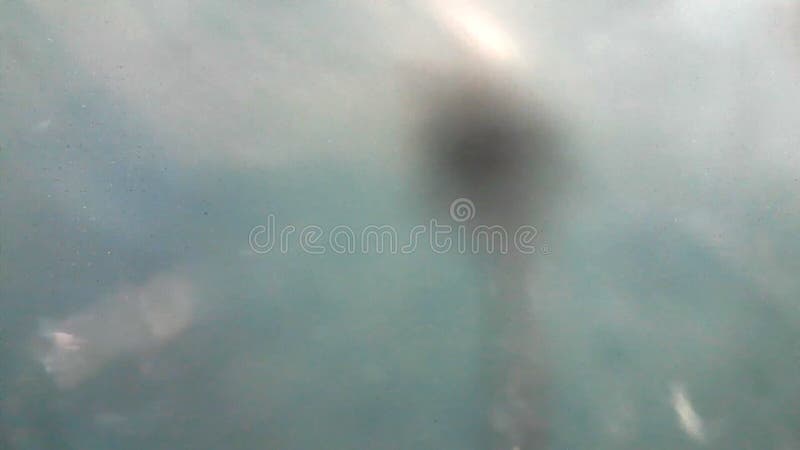 The Shower Turns on, the Water Flows To the Camera. Stock Video - Video ...