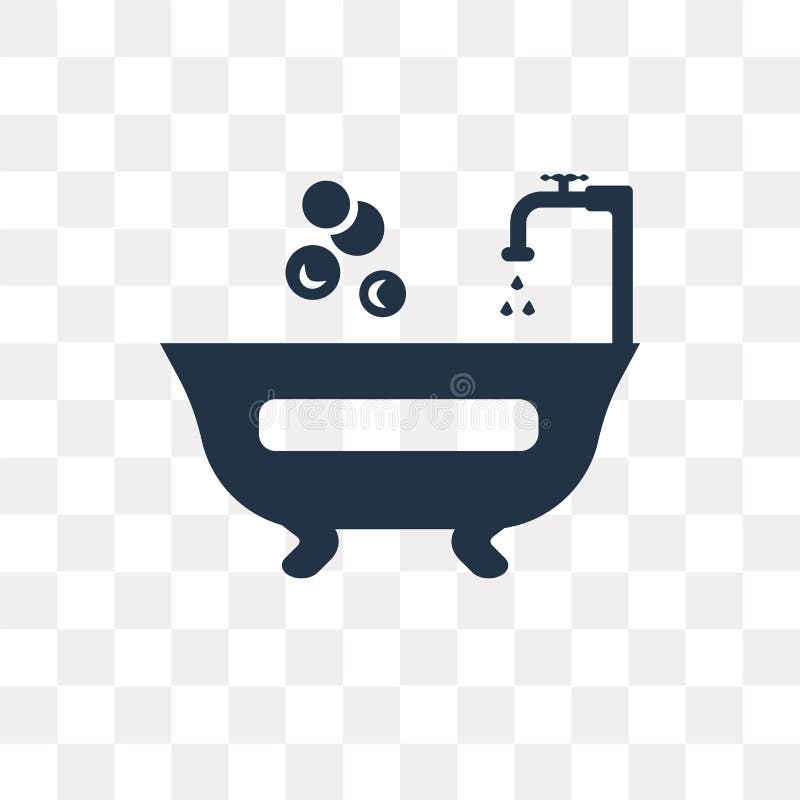 Shower Vector Icon Isolated on Transparent Background, Shower T Stock ...