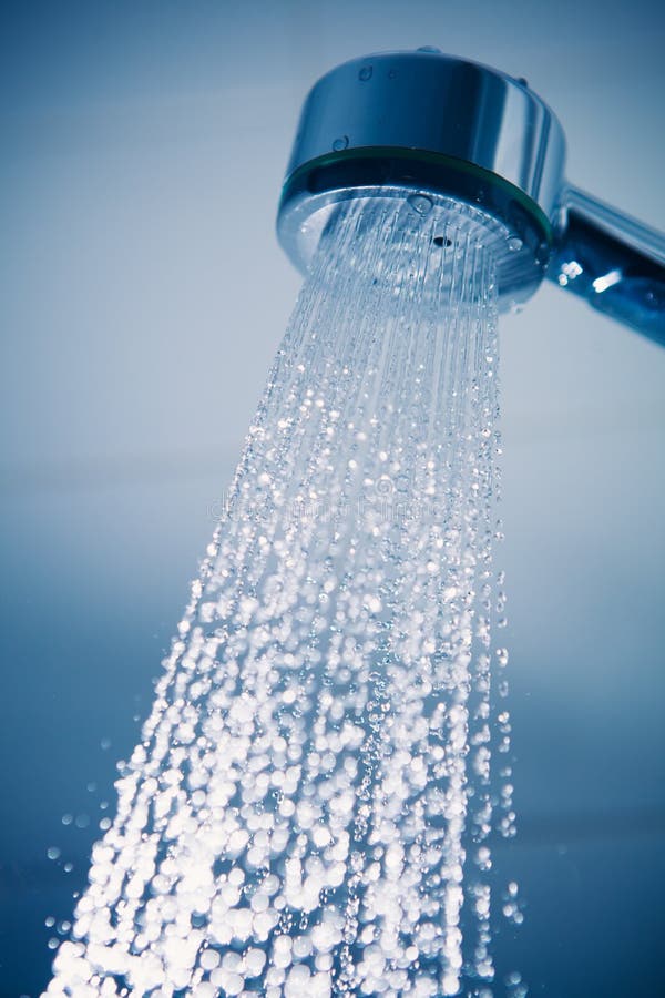 Shower head stock photo. Image of shower, coming, bathtub - 51158056