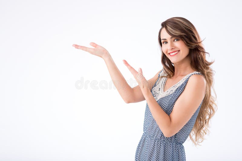 Showing copy-space stock image. Image of look, girl, adult - 47611555