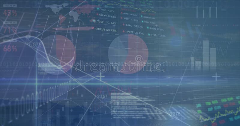 World Map with Binary Code Background Stock Image - Image of data ...