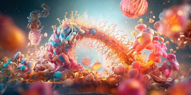 Showing the Effects of Radiation on a Cellular Level, Including DNA ...