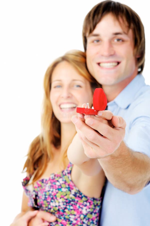 Showing engagement ring stock photo. Image of anniversary - 22774582