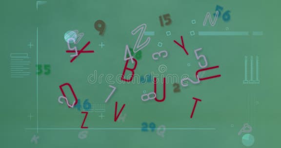 Showing Floating Alphanumeric Characters Drifting on Dashboard Screen ...