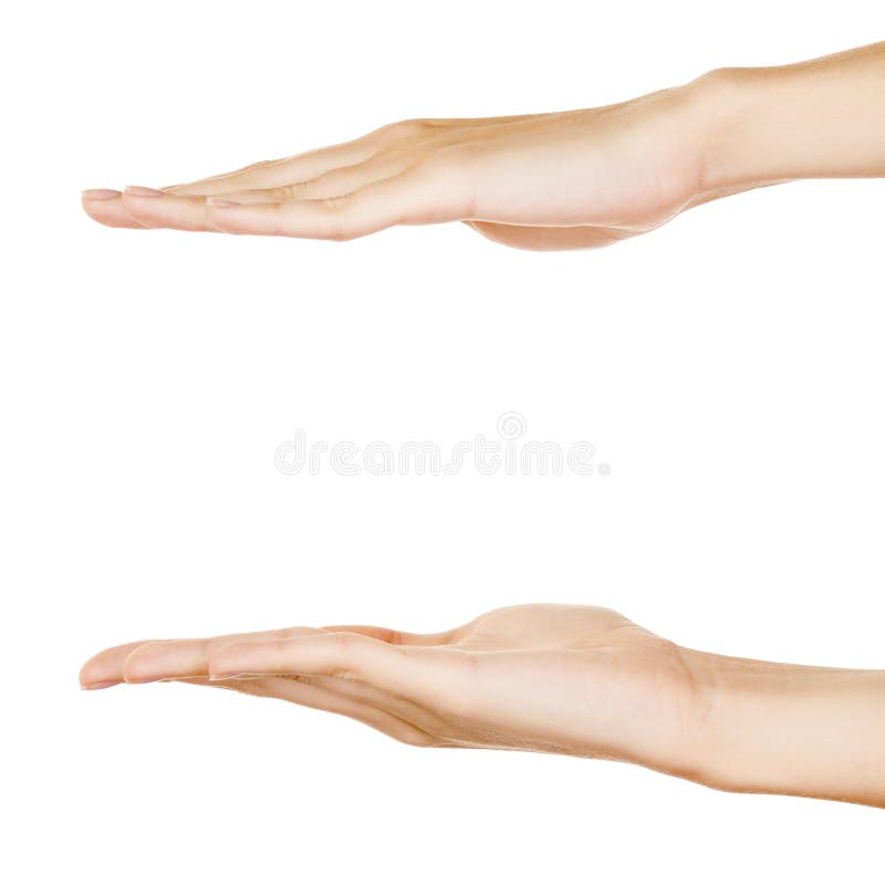 Showing hands isolated stock image. Image of isolated - 25753439