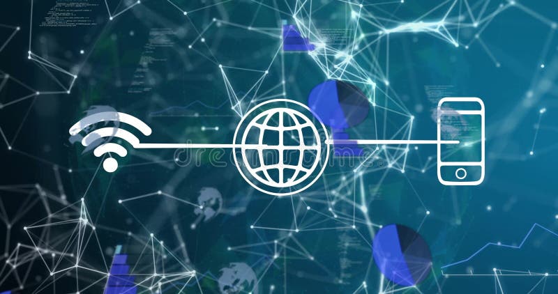 Connecting Icons Line Stock Illustrations – 5,237 Connecting Icons Line ...