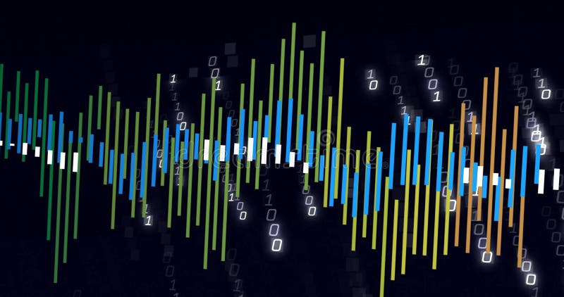 Colorful Digital Binary Data Digits Stock Illustrations – 265 Colorful Digital Binary Data ...