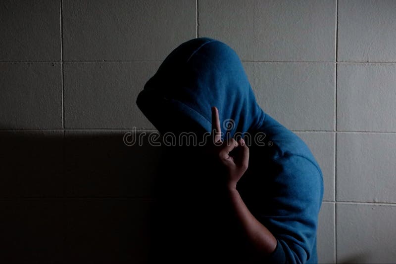 He is Showing a Rude Symbol. Stock Photo - Image of symboln, hands ...