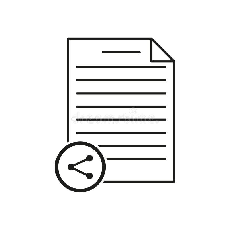 Showing Text, Context Icon. Vector Illustration. Stock Image Stock ...