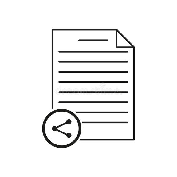 Showing Text, Context Icon. Vector Illustration. Stock Image Stock ...