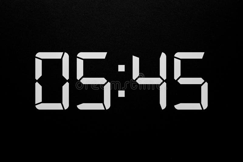 Clock 7:45 stock photo. Image of hour, retro, face, round - 102068866
