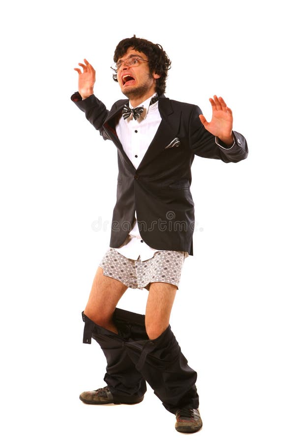 Showman stock photo. Image of moving, pants, surprise - 8898426