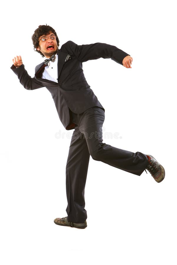 Showman stock image. Image of jump, comedian, moving, male - 8898435