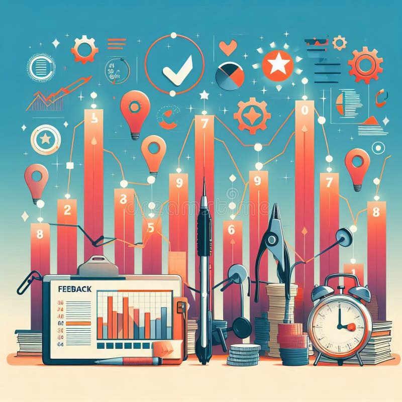 Shows Changes in Feedback Trends Over Time with Adjustable Date Stock ...