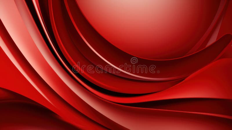 Shows a Close-up View of a Red Background with Striking Wavy Lines ...