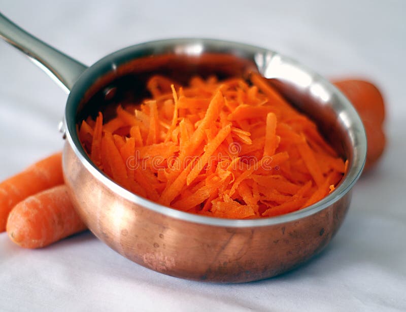 Shredded Carrots stock image. Image of food, eyesight - 4461205