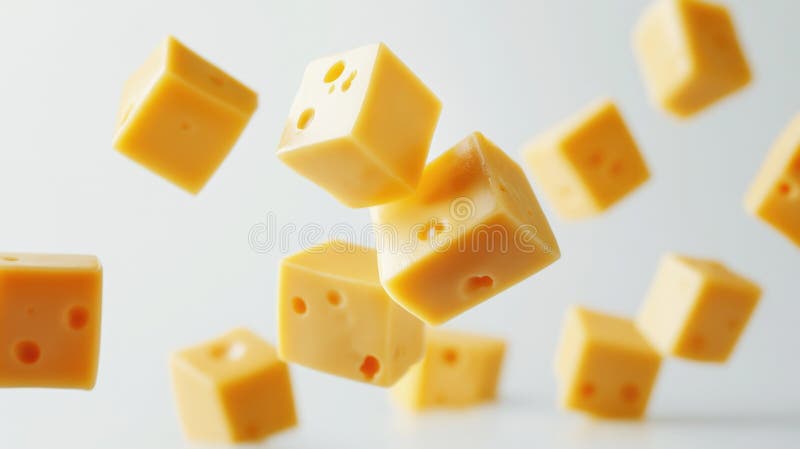 Shredded Cheese Falling stock image. Image of cheese - 360901719