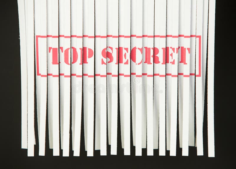 Top Secret Sign stock image. Image of secure, yellow, security - 7740271