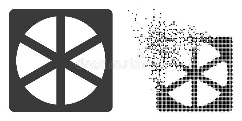 Shredded Dotted and Original Pizza Box Icon Stock Vector - Illustration ...