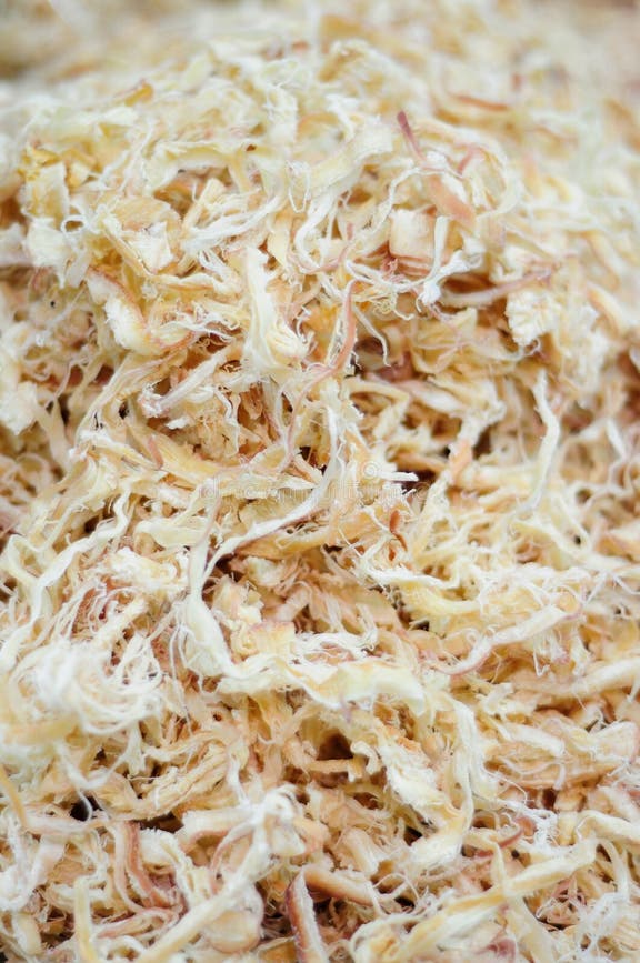 Shredded Dried Cuttlefish stock image. Image of taste - 218582959