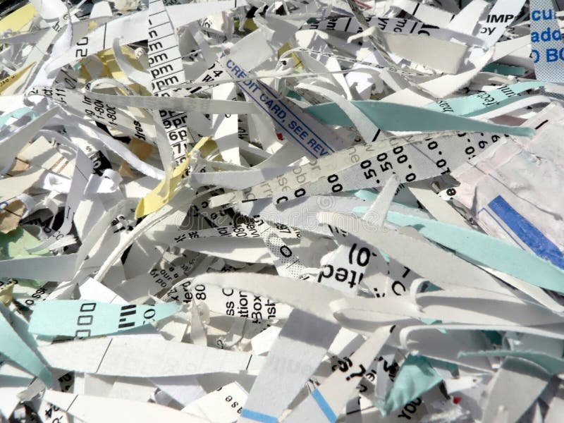 Shredded paper stock photo. Image of precaution, shredded - 2774304