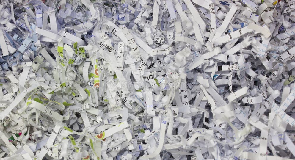 Shredded Paper stock image. Image of wadding, protection - 28974487