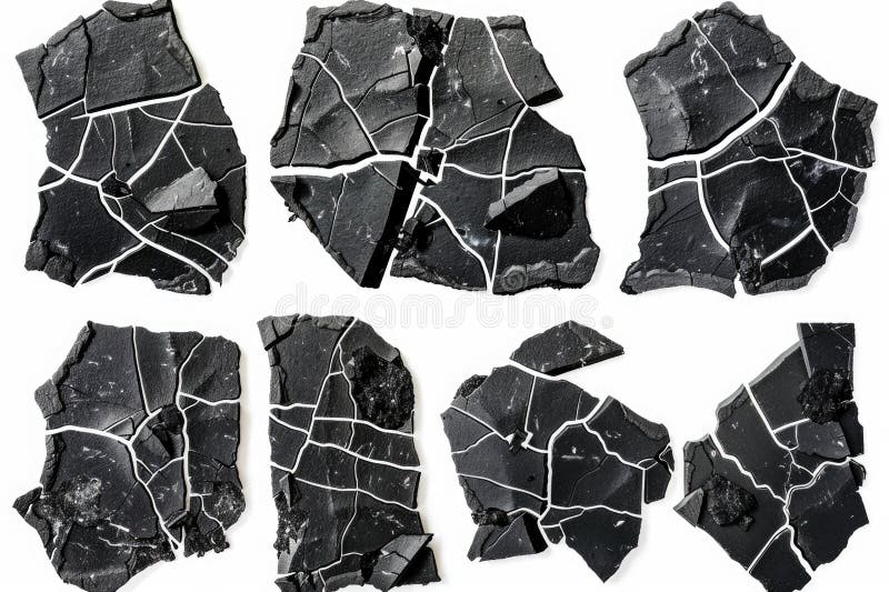 Shredded Paper Fragments on White Stock Image - Image of mess, paper ...