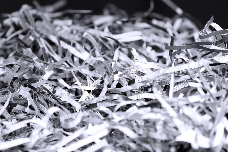 Shredded paper stock photo. Image of environment, magazine - 63925004