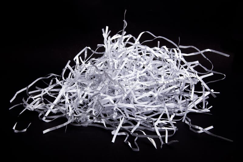 Shredded paper stock image. Image of paper, business, macro - 2246285