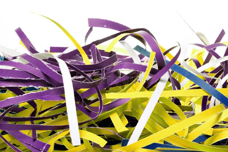 Shredded paper strips stock photo. Image of backup, torn - 65877978