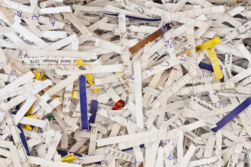 Shredded Documents 2 stock image. Image of wallpaper, paper - 442531