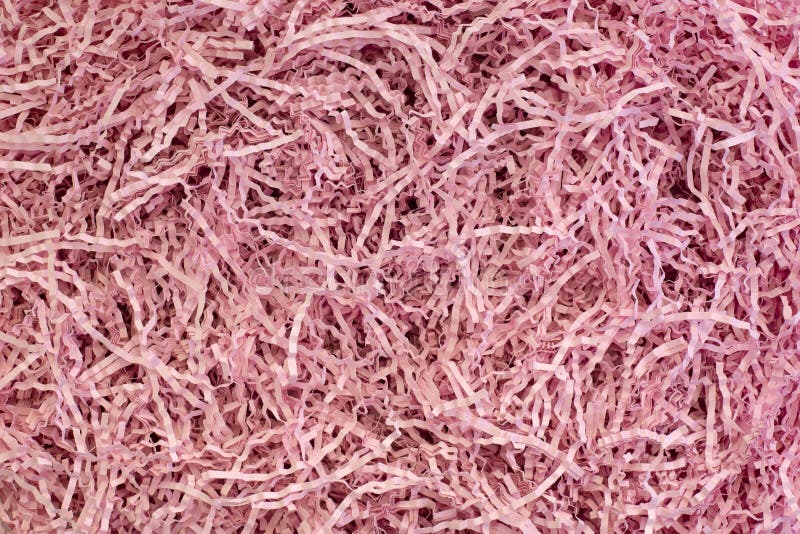Pink paper shred stock image. Image of decoration, color - 261945331