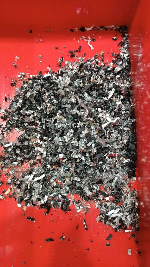 Shredded Solid State Drive Using Proton Pds-88 Stock Image - Image of ...